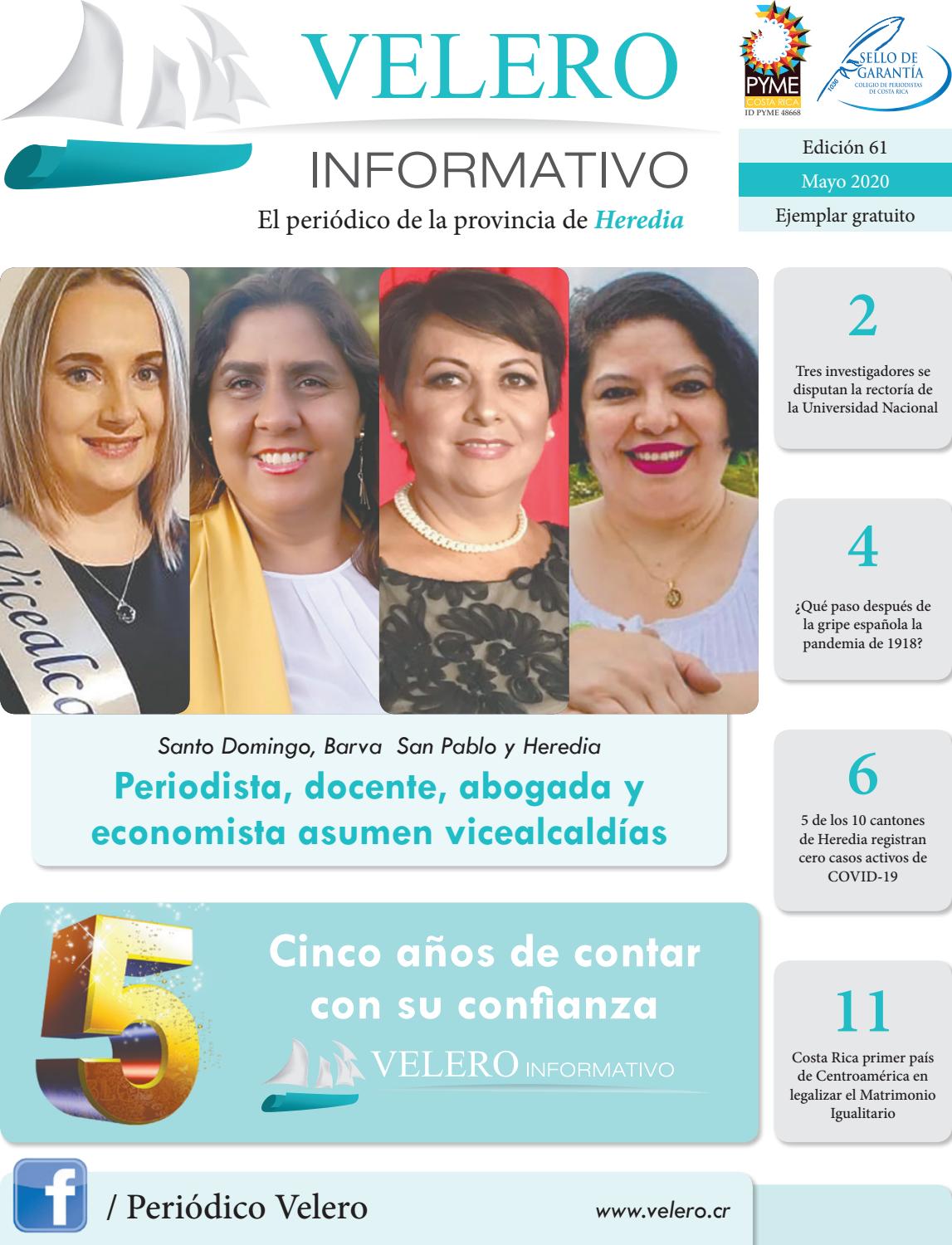 Revistas y Periódicos de Costa Rica: 2020