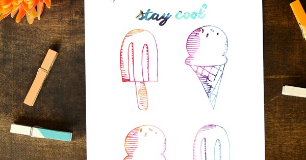 Stay Cool Summer Printable - Sisters, What!