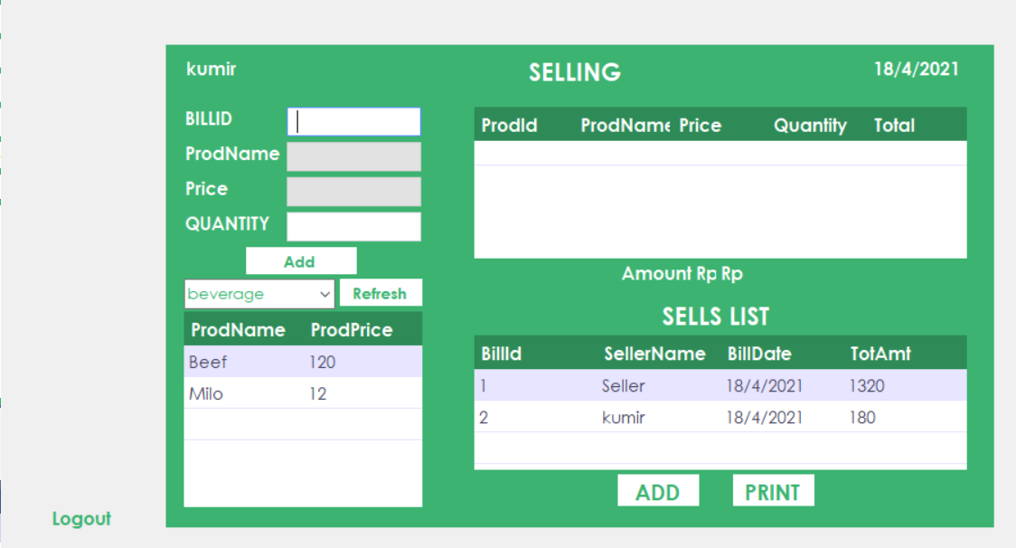 Supermarket Management System