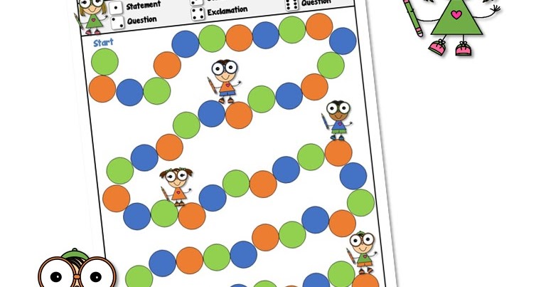 Free 4 Kinds of Sentences Game | Teacher's Take-Out