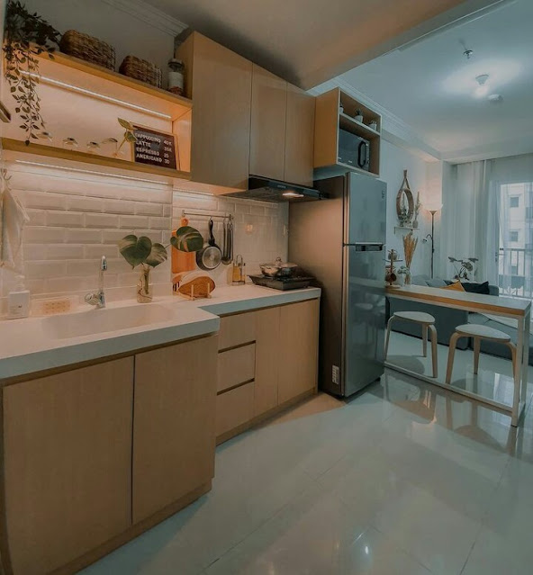 6 Desain Interior Dapur Minimalis Type 36 Modern dan Elegan ...