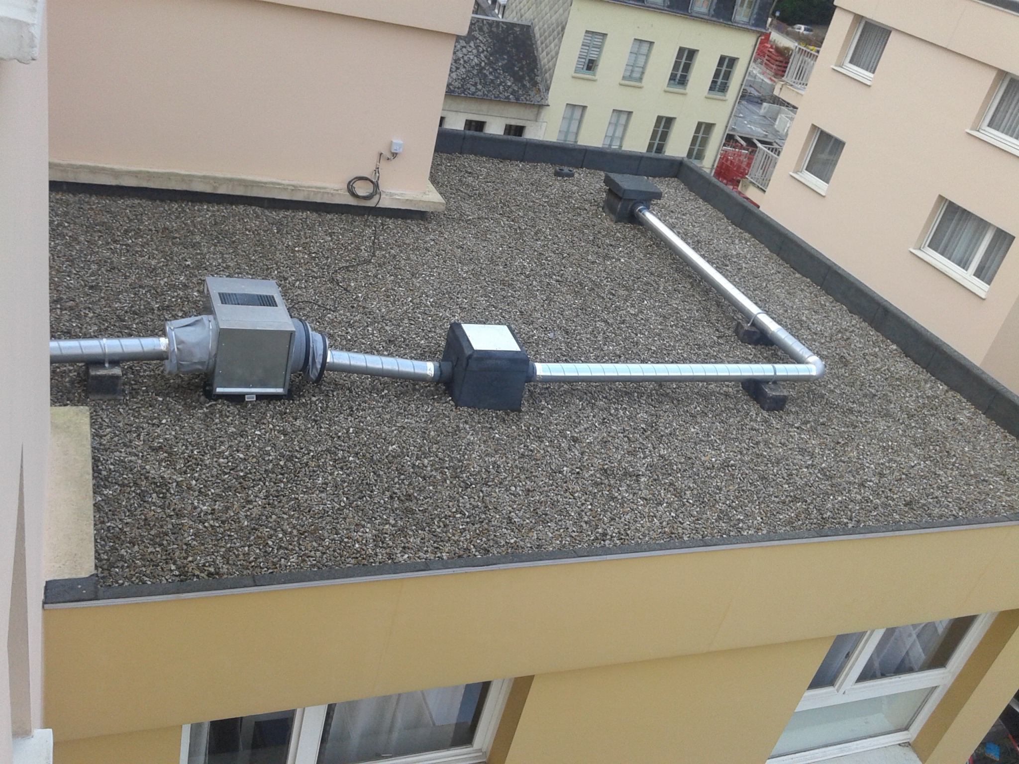 Blog Martin Frères: Caisson de VMC bâtiment B