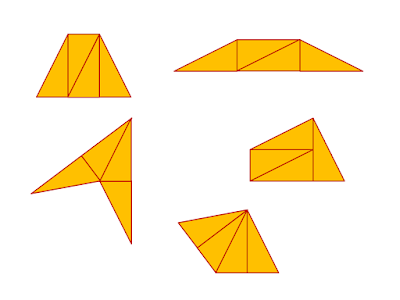 MEDIAN Don Steward mathematics teaching: four triangles
