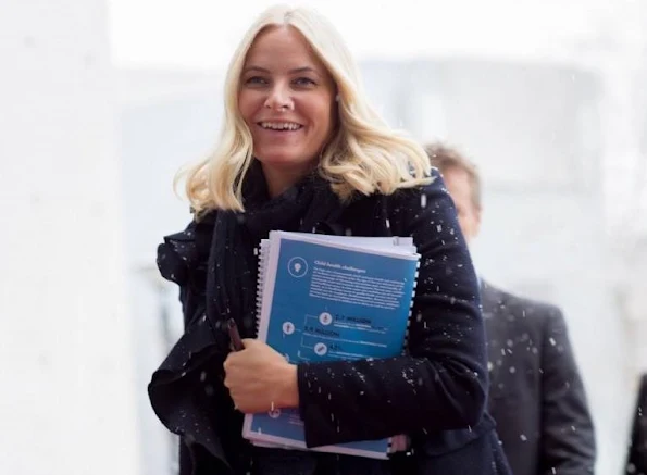 Crown Princess Mette Marit visits NTNU in Trondheim