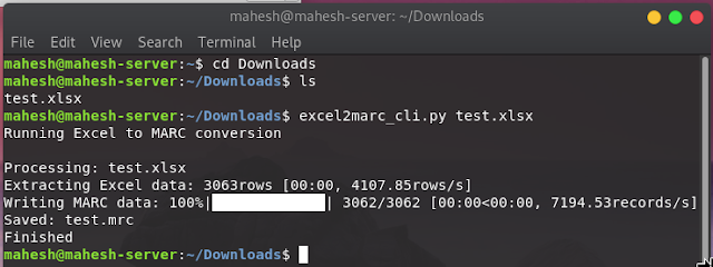 Using Python Script Convert MARC files to Excel spreadsheets and vice ...