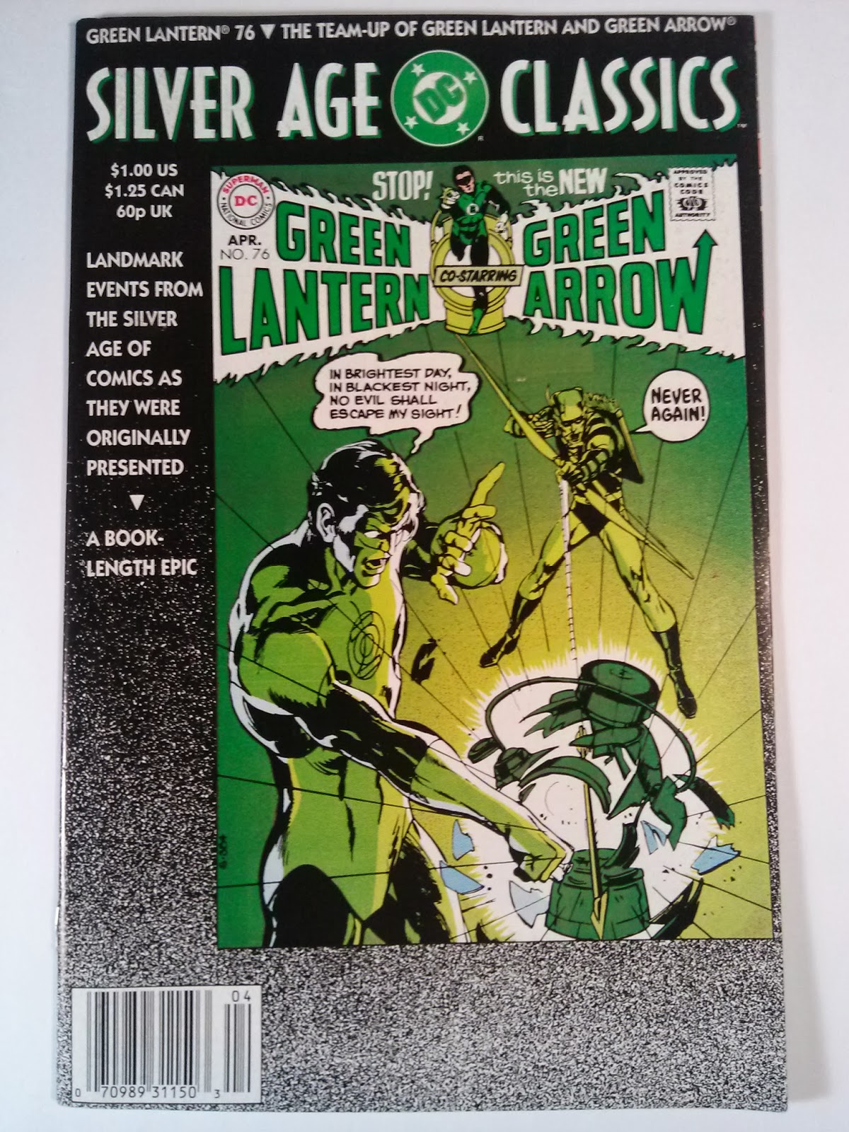 Back Issue Letters: Green Lantern #76 (Apr. 1970)