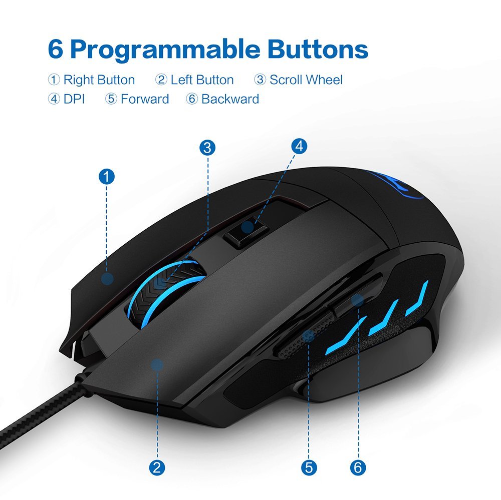 Gadgets & Tecnología: Mouse gamer VictSing