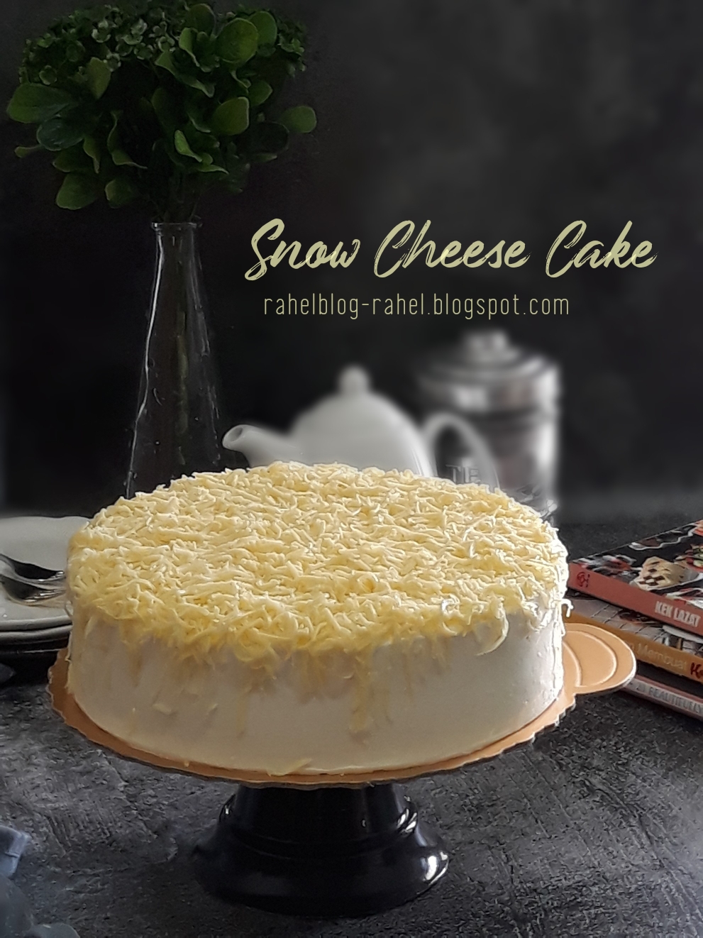 Rahel Blogspot: SNOW CHEESE CAKE