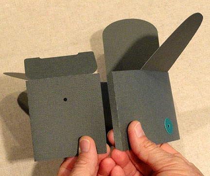 Needles 'n' Knowledge: Airplane Box Card Assembly Tutorial