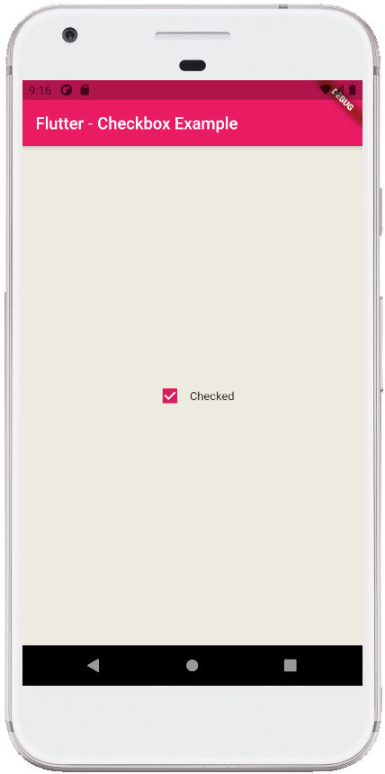 Flutter Checkbox Example Flutter Tutorials