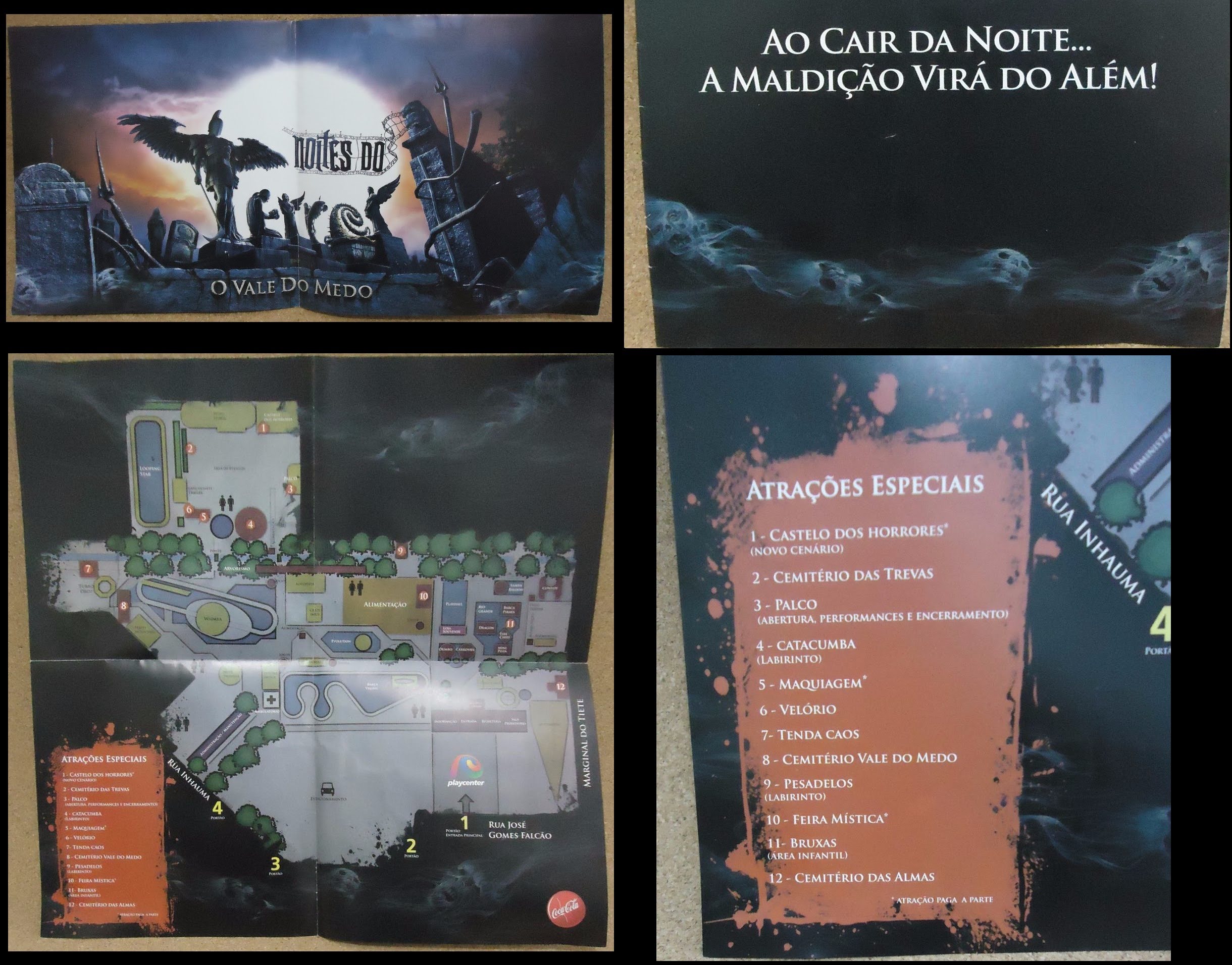 Playcenter - SP: Mapas