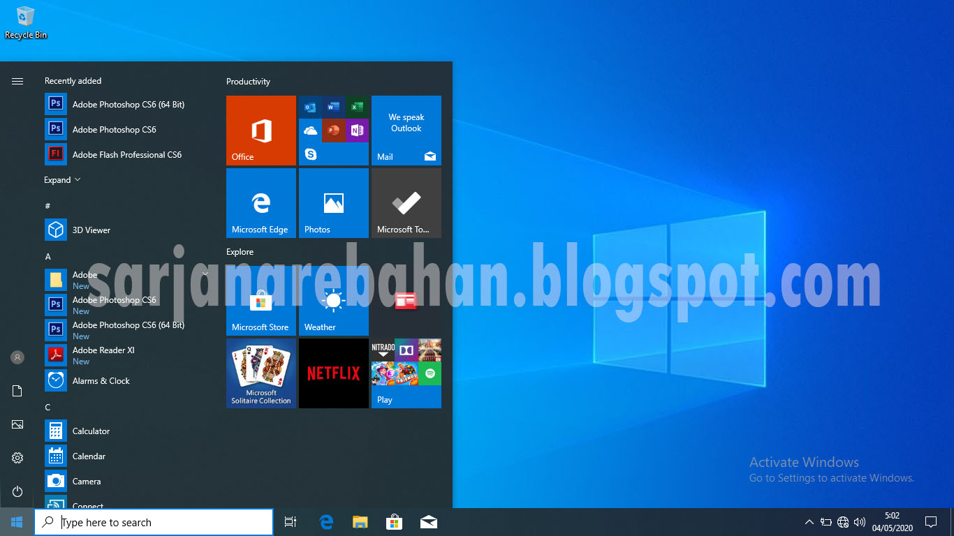 Sarjana Rebahan: TUTORIAL CARA INSTAL WINDOWS 10 LENGKAP DENGAN GAMBAR Sarjana Rebahan: TUTORIAL CARA INSTAL WINDOWS 10 LENGKAP DENGAN GAMBAR