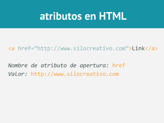 Atributos de HTML