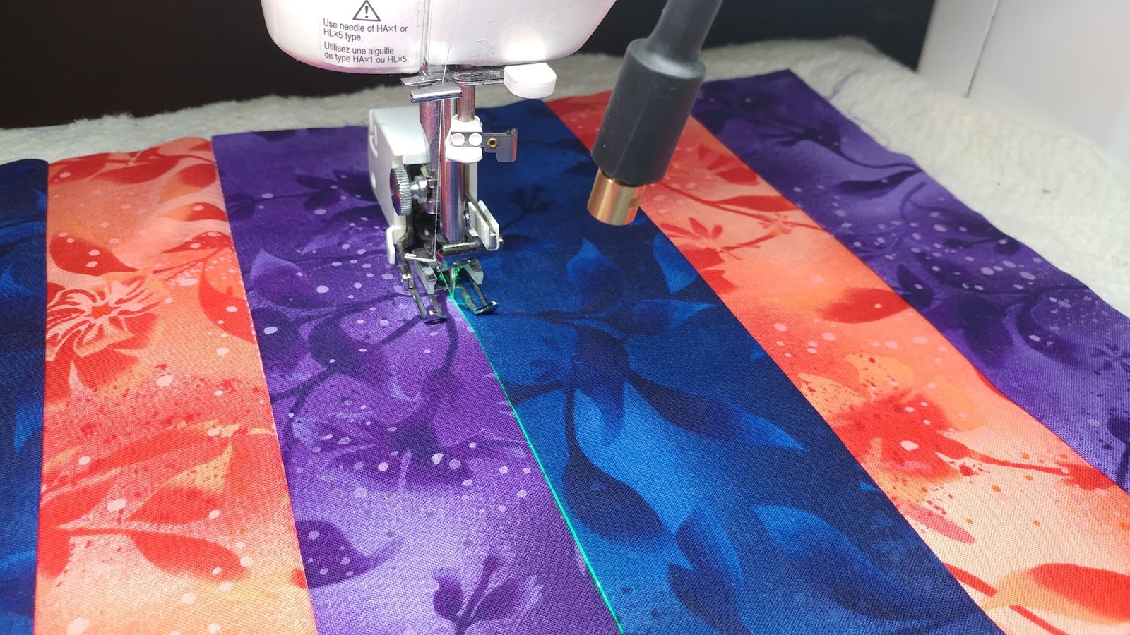Slice of Pi Quilts: 7 Ways to Use a Laser on Your Sewing Machine