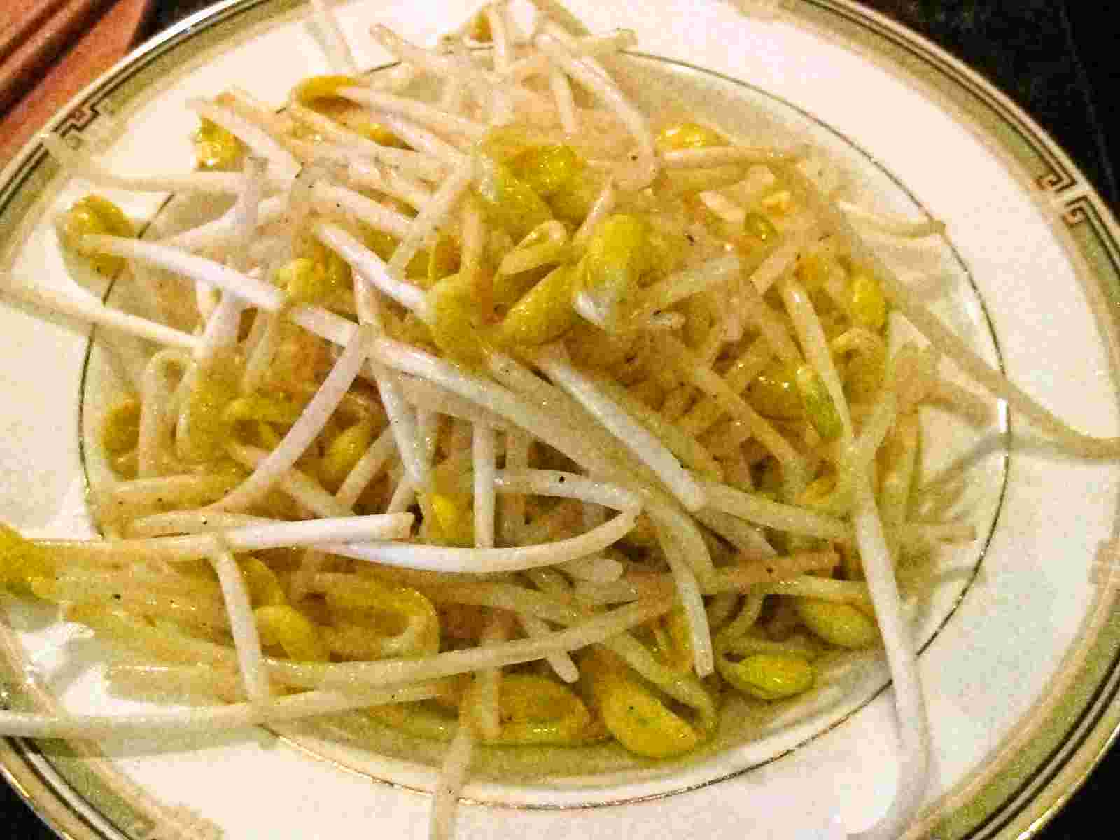 Recipes for Tom: Ebi to moyashi no nanpuraa itame / prawn and soybean ...