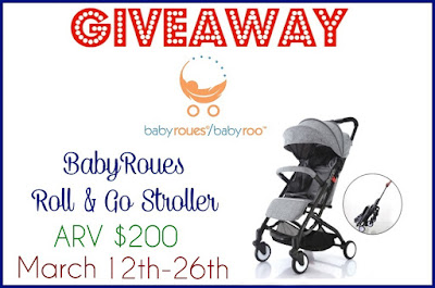 Mommy's Favorite Things: BabyRoues Roll & Go Stroller GIVEAWAY!