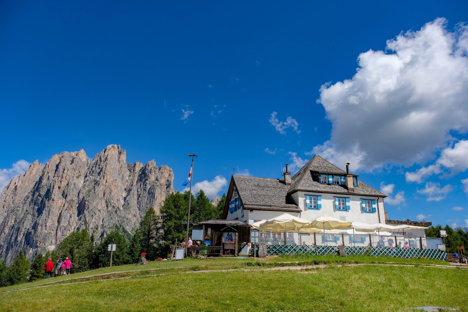 Dolomites健行: Rifugio Re Alberto 健行