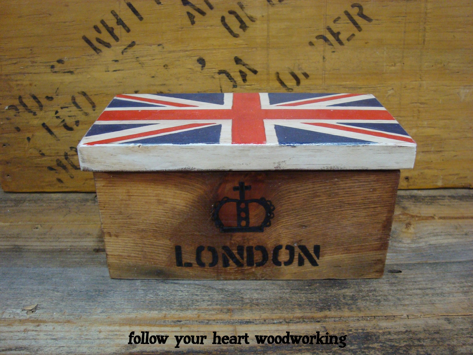 follow your heart woodworking: Britain and Union Jack projects