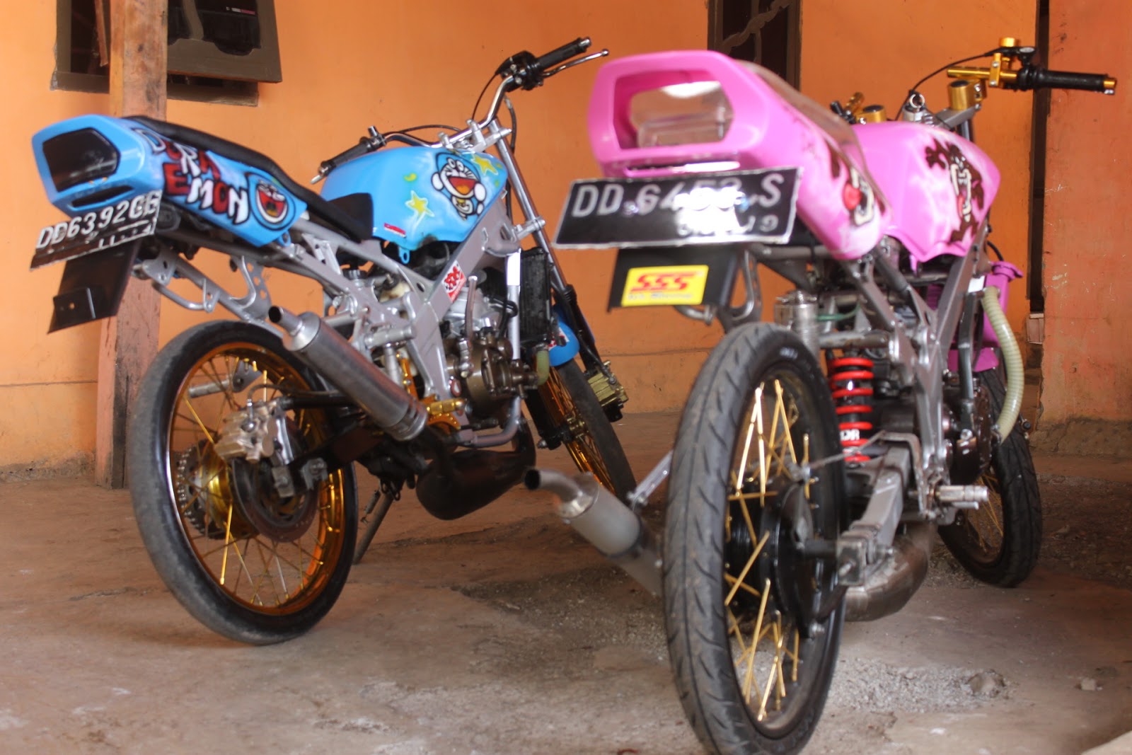 Gambar Modifikasi Ninja R Terbaru Terlengkap - Modifikasi Motor