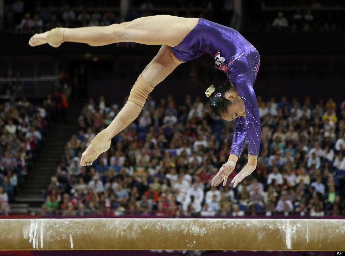 Esporte Soft: Ginástica, exercicios na trave