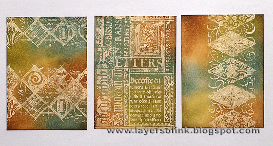 Layers of ink: Stamp without ink