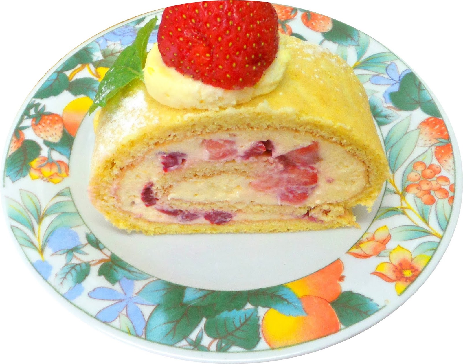 Lilian's Baking Inspiration: Schnelle Erdbeerrolle