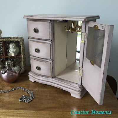 Pretty In Rose Quartz Pink Jewelry Box
