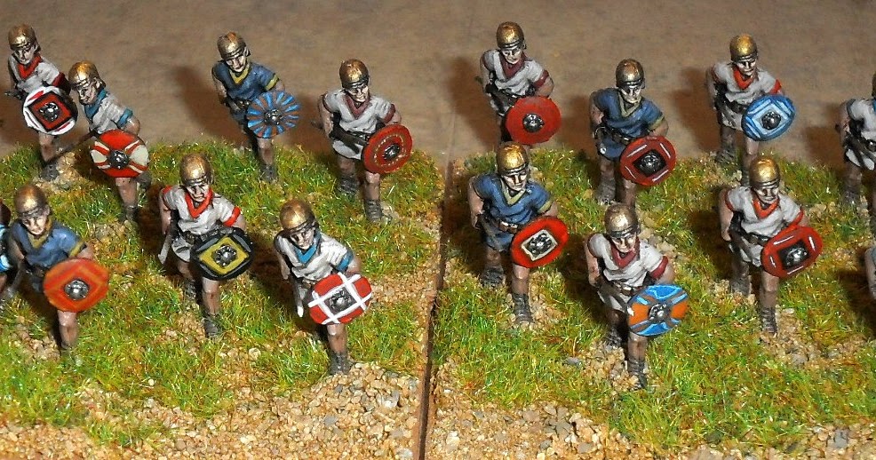 PARADE GROUND 20mm: Iberian Caetrati