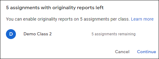 Control Alt Achieve: Using Originality Reports in Google Classroom