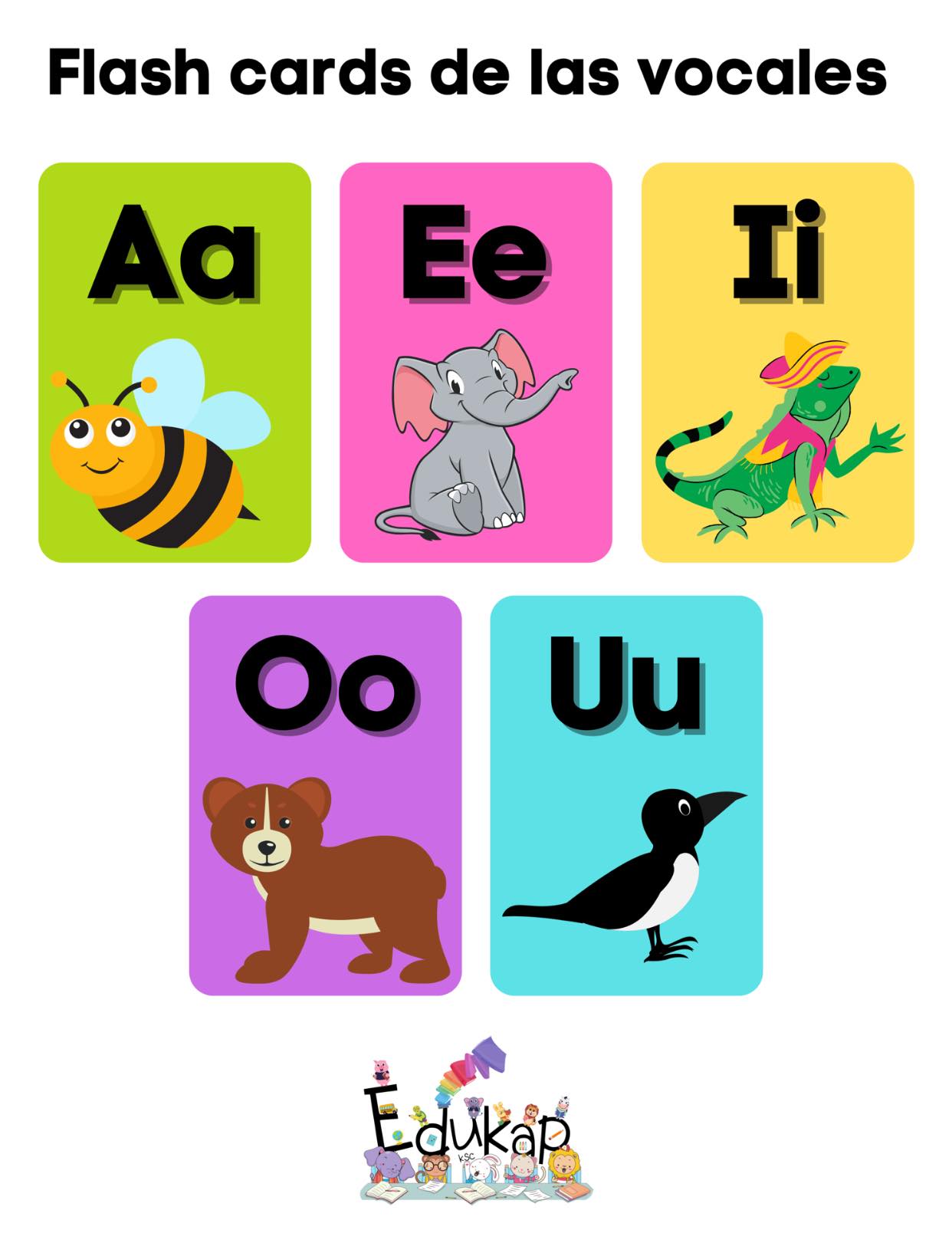 Cuaderno Aprendo las Vocales | Mundo de Rukkia