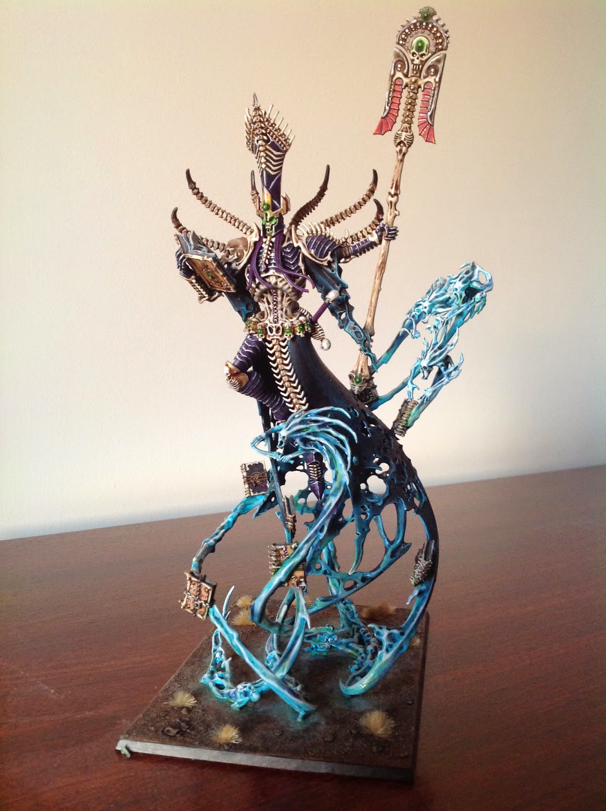 Eyes of the Snake: Nagash - 2 months of work and 41 paint pots later...