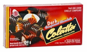 Dark Chocolate Compound Collata | Toko Bahan Kue "Bom Bom" di Jl ...