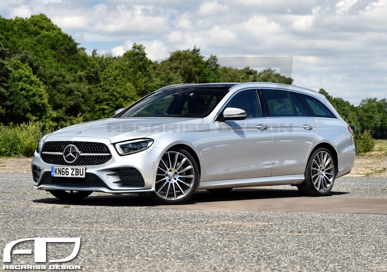 Ascariss Design: Mercedes-Benz E-Class Wagon Facelift