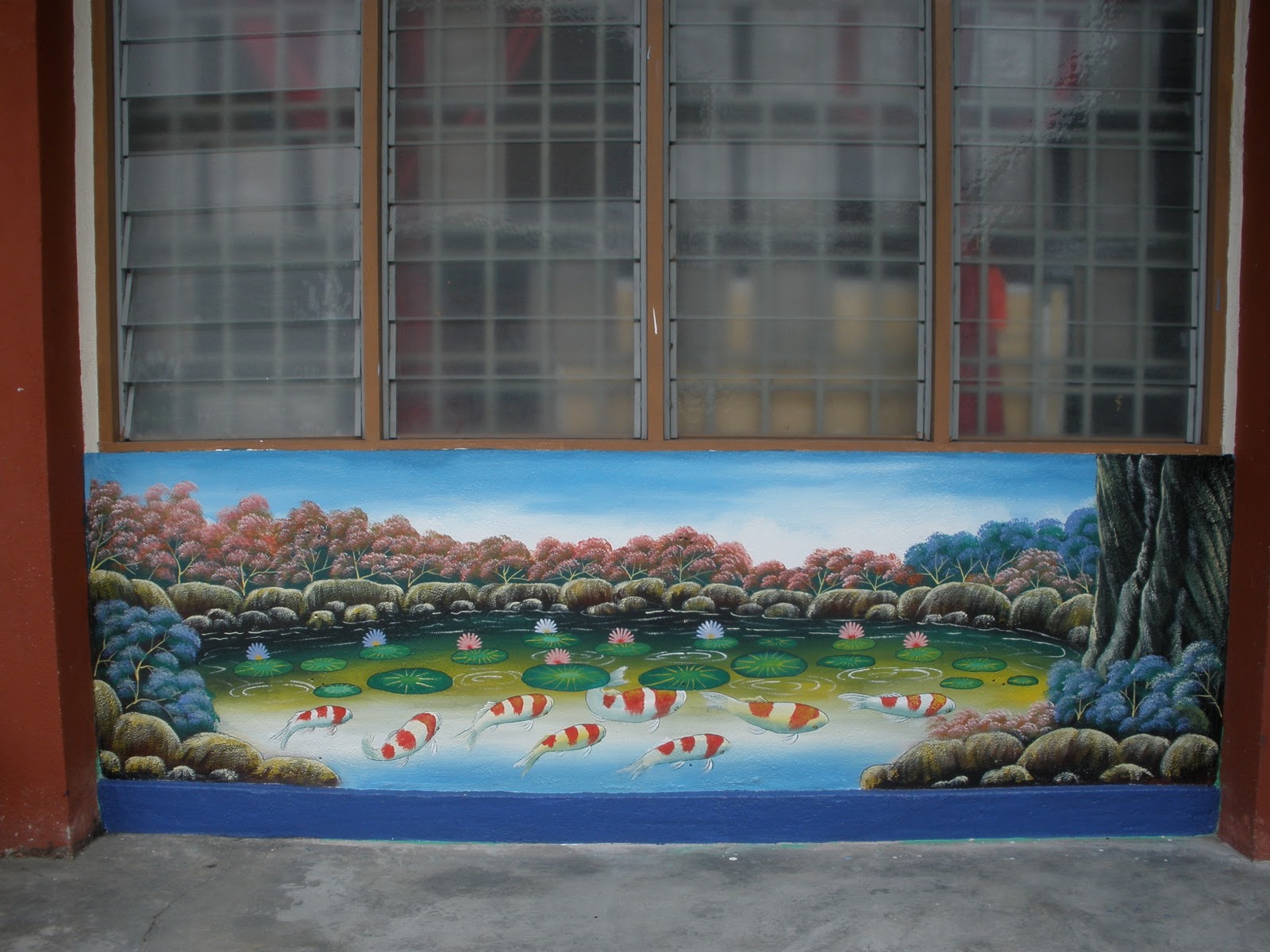 MURAL ART CETUSAN IDEA: SAMPLE IMAGE MURAL ( MARINE LIFE / UNDERWATER )