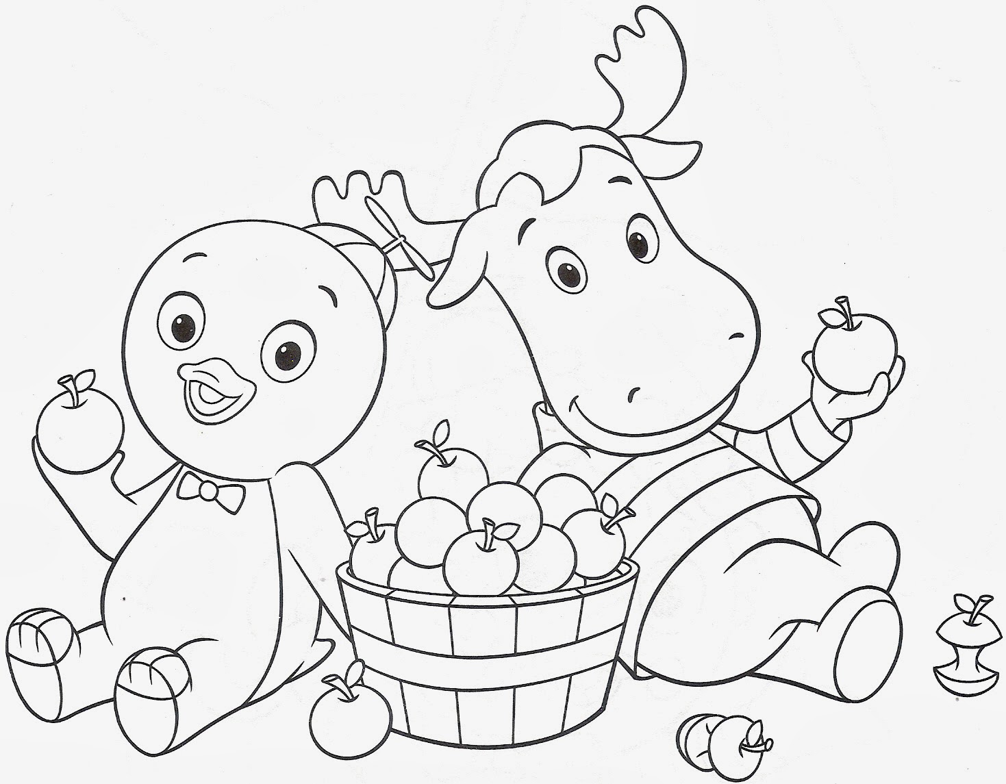 Backyardigans para colorear 02 | Bien Chavitos
