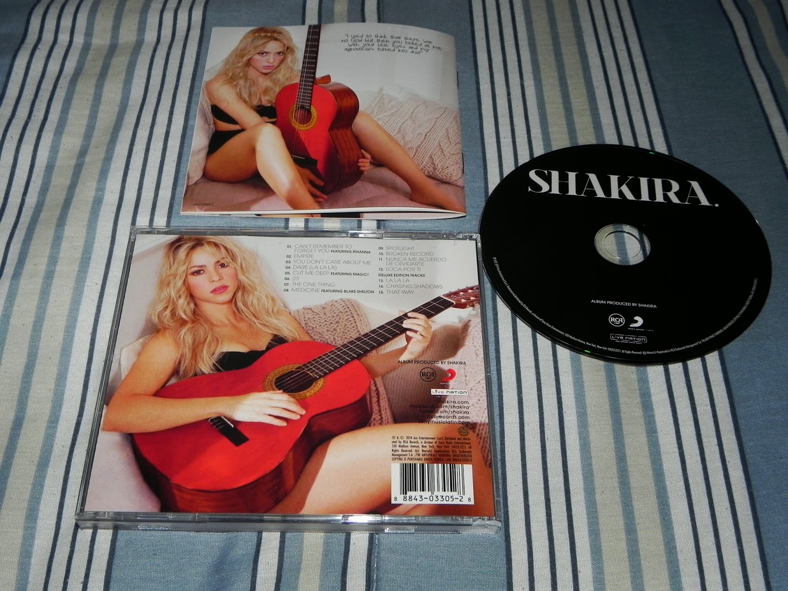 Publicafé Collection: CD Shakira - Shakira. (Deluxe Edition - Versão em Inglês) [Target Exclusive]
