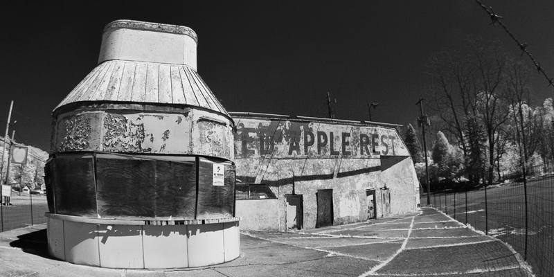 Artistic Balance: Red Apple Rest