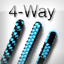 Scoubi-doggle Blog: 4-Way (box knot, square stitch) scoubi-doggle for ...