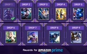 Event Amazon Prime Mobile Legends Banyak Hadiah Skin dan Hero Favorit ...