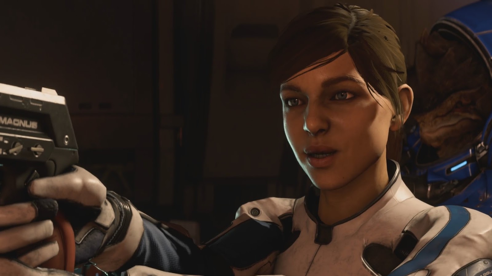 The new trailer for Mass Effect: Andromeda dedicated Sarah Rider ...
