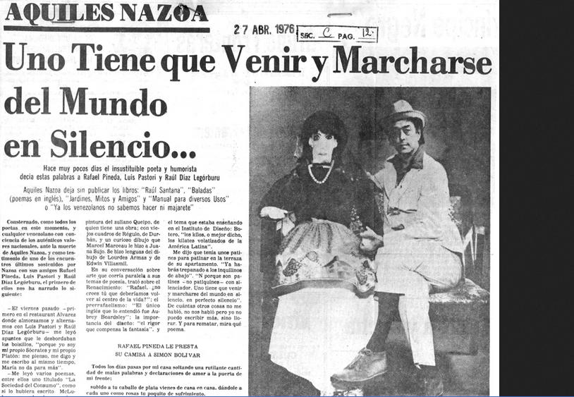 Nace Aquiles Nazoa 1920 | Venezuela en Retrospectiva