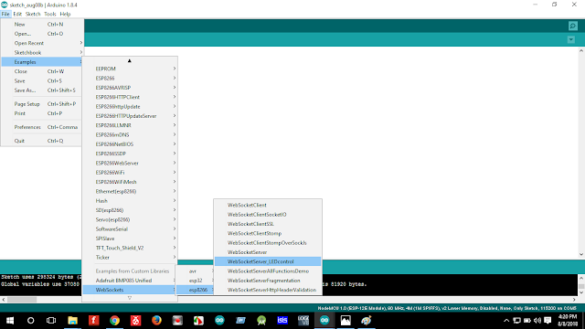 RGB LED control by WebSocketsServer | NodeMcu beginner - Mechatronics ...