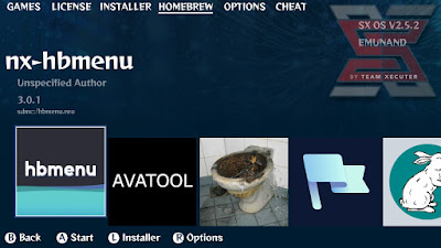 ニンテンドースイッチ SXOS導入方法＆解説