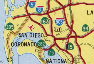 Paper Highways of San Diego; unbuilt California State Route 157, 171 ...