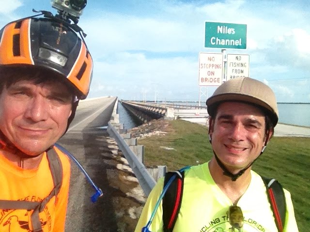 Unicycle Bridge Tour: Florida Keys Bridge #33 Niles Channel Bridge MM26.0
