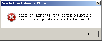 Adashek EPM: Oracle Smart View for Office - Query Designer