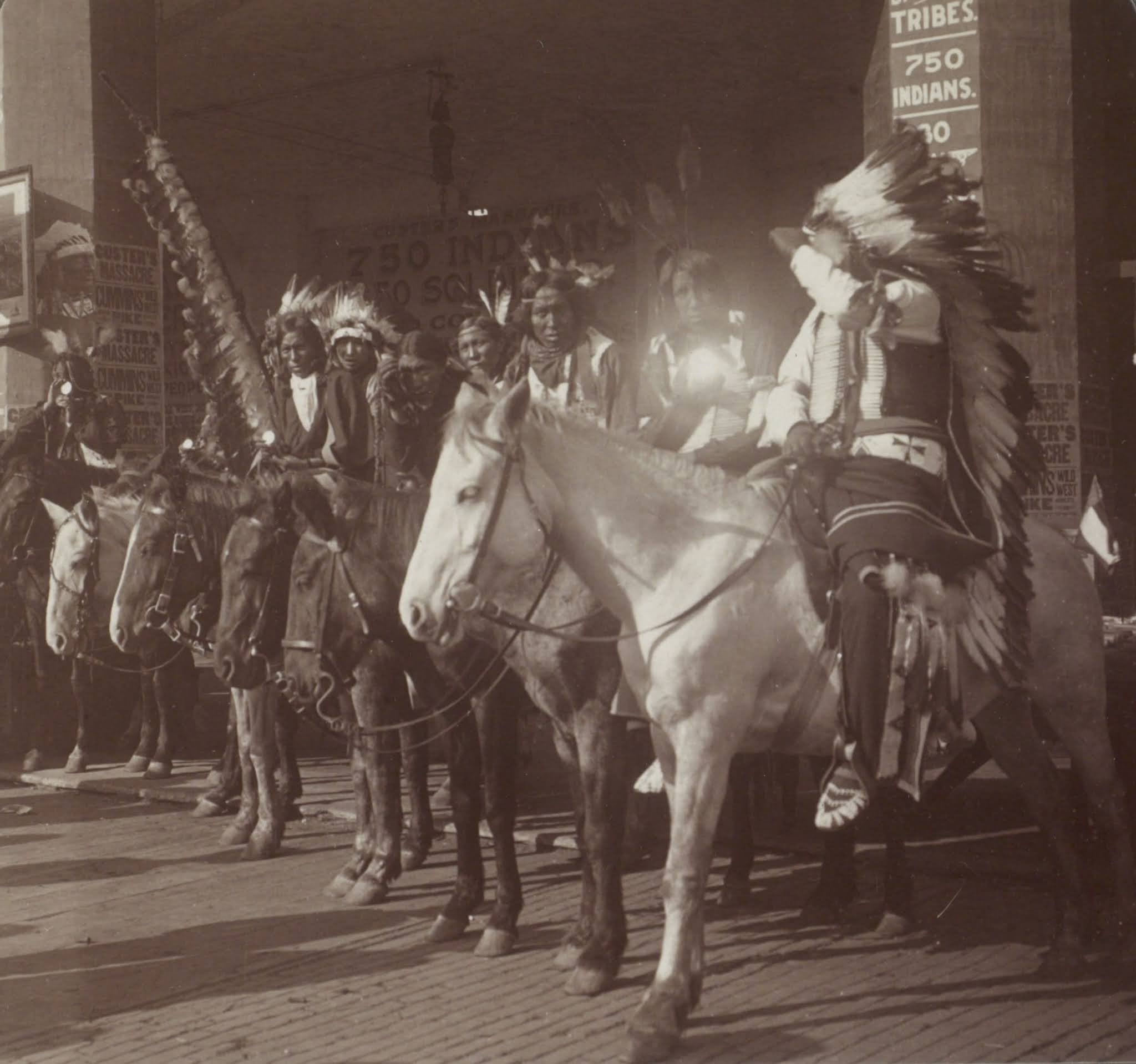 Indians at World’s Fair Trying to Prevent Picture Being Made by ...
