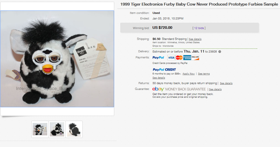 GO FURBY - #1 Resource For Original Furby Fans!: RARE BABY FURBY ...