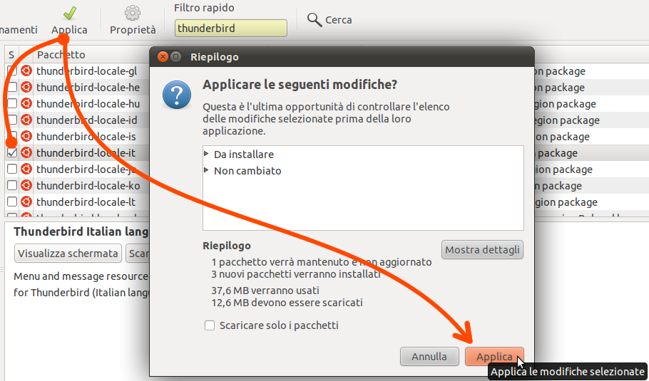 INSTALLARE PROGRAMMI CON IL GESTORE PACCHETTI UBUNTU