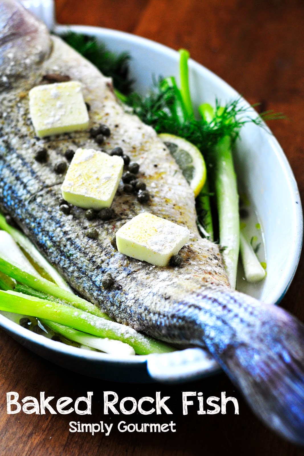 grilled whole rockfish